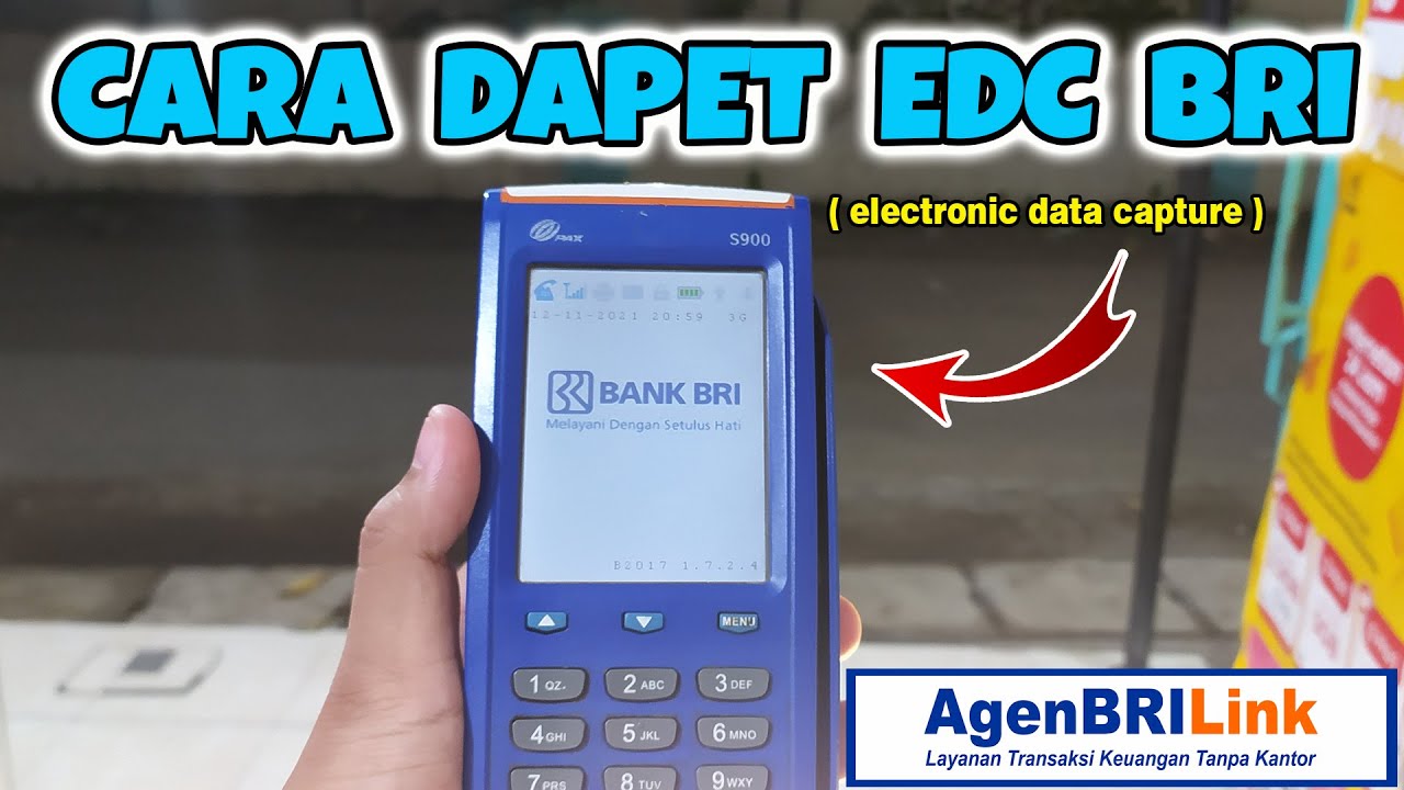 CARA MENDAPATKAN EDC BRI TERBARU - YouTube
