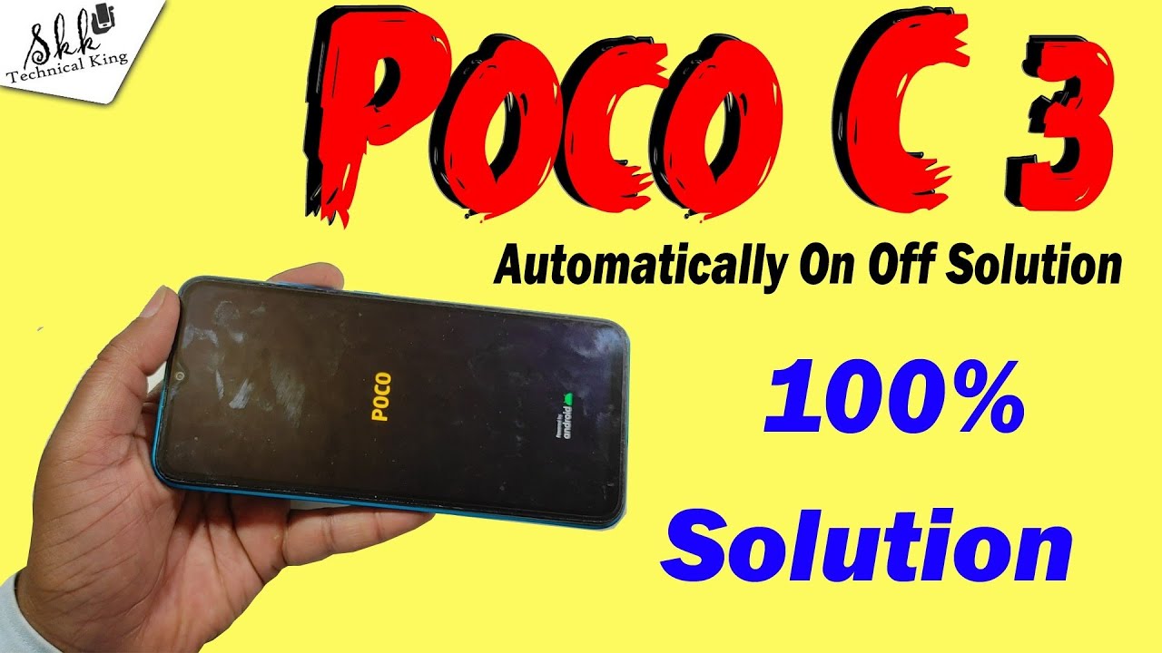 Poco C3 Hang on Logo || Poco C3 on off problem || poco C3 # ...