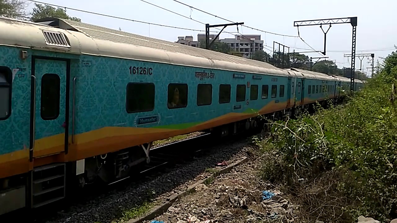 The new sensation of IR!! Tpj Sgnr HUMSAFAR EXPRESS with BRC WAP 5 ...