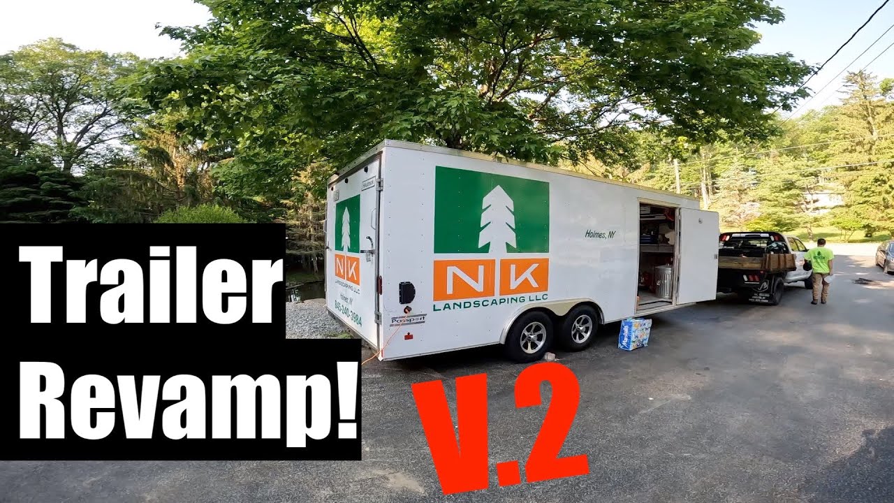 The ULTIMATE Landscape Construction Trailer Build! - YouTube