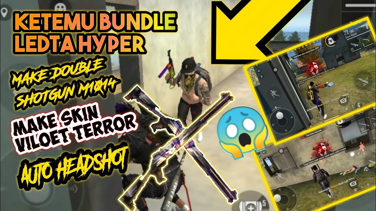 KETEMU BUNDLE LETDA HYPER😱!!! AUTO KENOCK?? *NO CLICBAIT*!! GARENA FREE ...