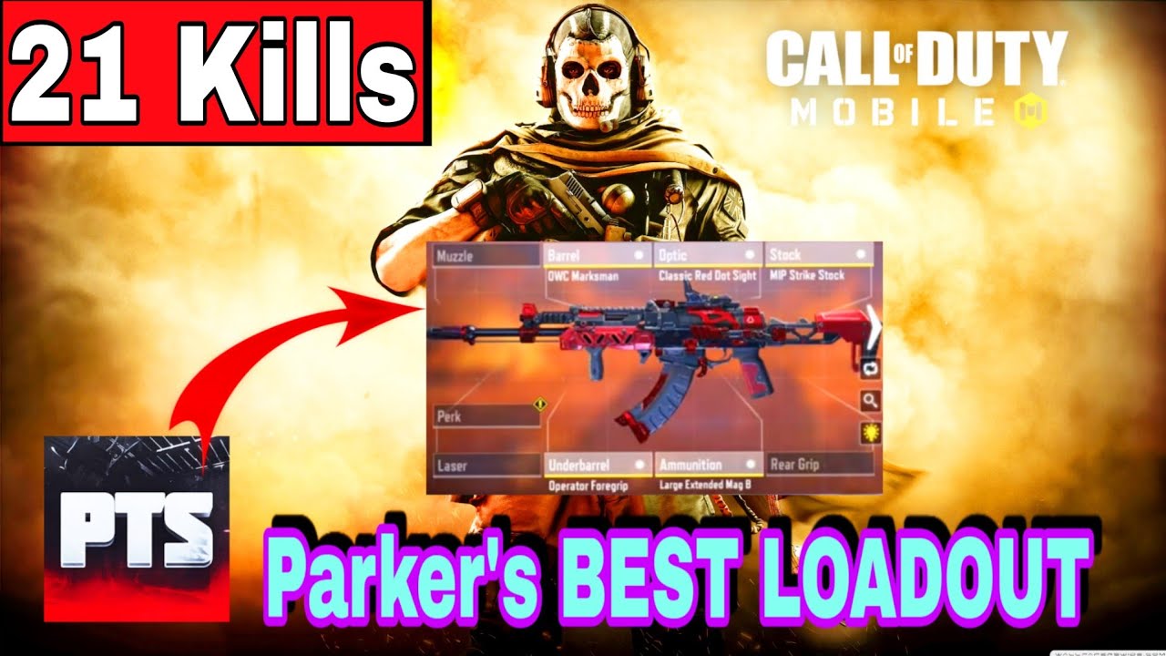 I USED PARKER THE SLAYER'S BEST LOADOUT IN CALL OF DUTY MOBILE BATTLE ...