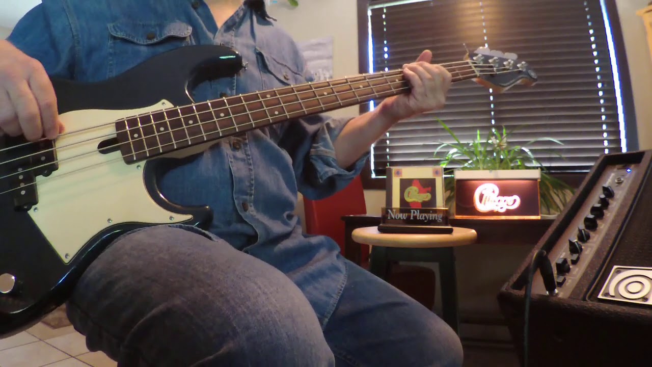 Long Time No See. Chicago. Bass cover. - YouTube