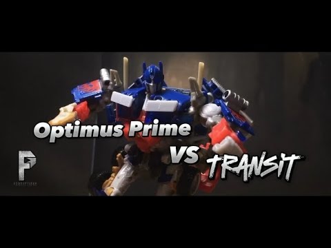 Optimus Prime VS Transit - Transformers: Rise of the beasts (Stopmotion ...