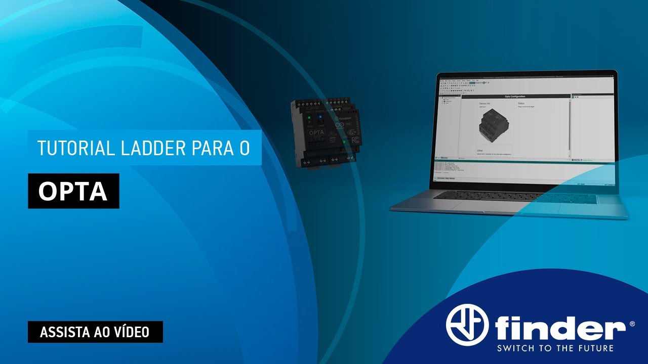 Tutorial Ladder para FINDER OPTA #ladder #PLR #clp - YouTube