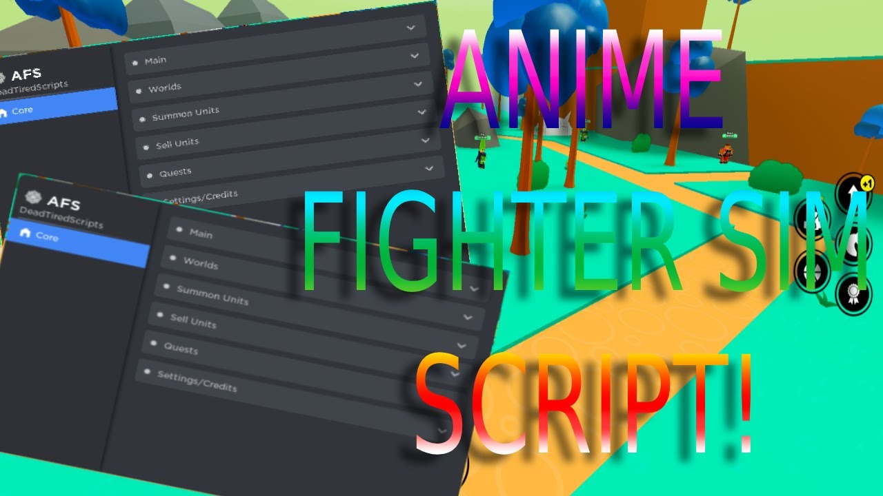 Roblox Anime Fighters Simulator Script GUI Hack - YouTube