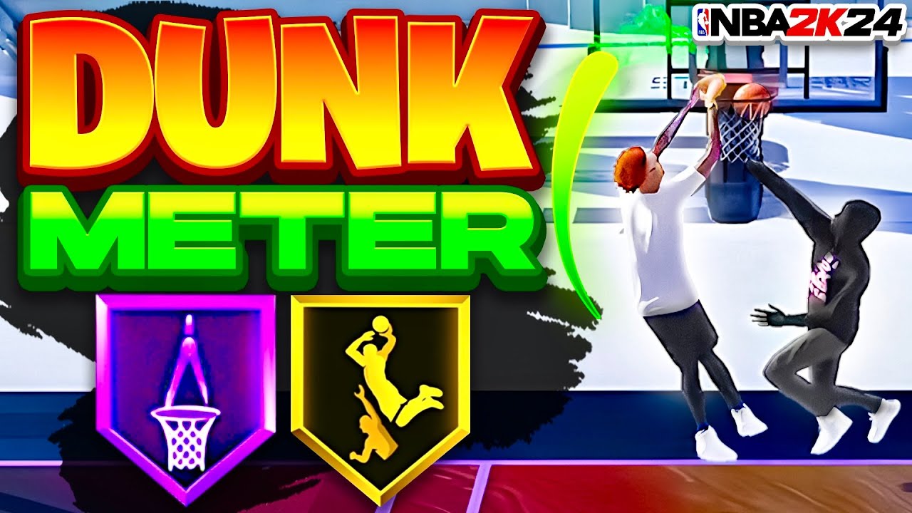 THE POWER OF THE DUNK METER IN NBA 2K24! - YouTube