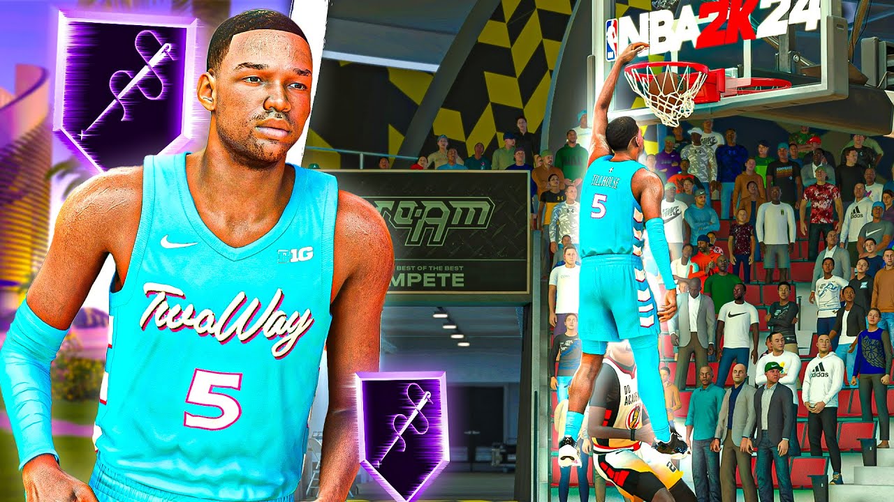 This Build Is A DOUBLE DOUBLE MACHINE In PRO AM | NBA 2K24 - YouTube