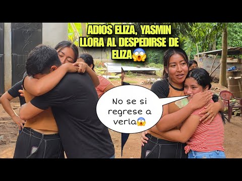 Con Un Fuerte Abrazo Se Despidio David De Eliza, Yasmin Casi Llora Al Abrazar A Eliza😱