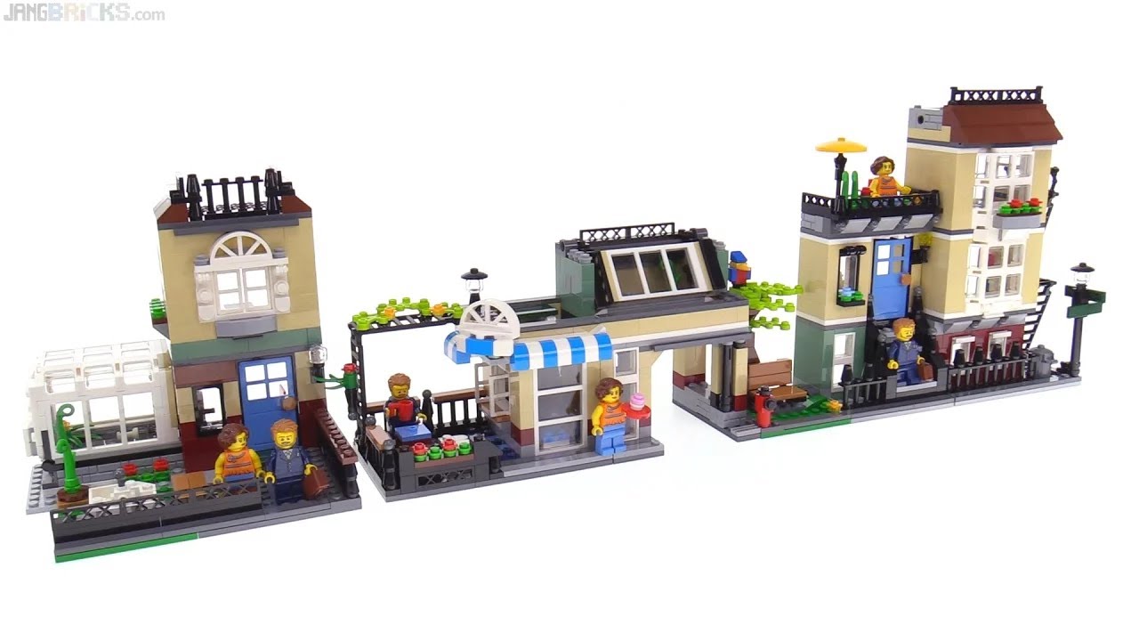 🔄 LEGO Creator 2017 Park Street Townhouse 3-in-1 review! 31065 re ...