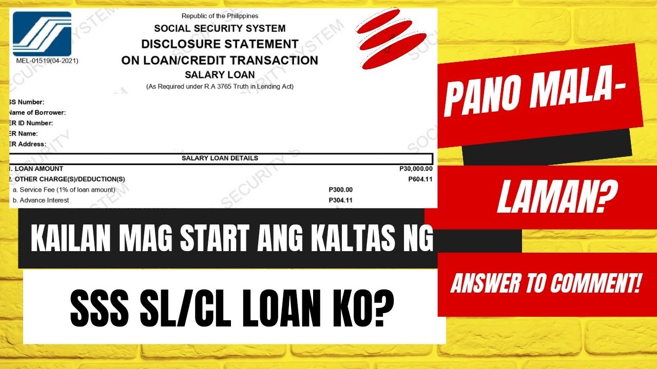 Paano malaman kung kailan mag start ang kaltas sa SSS loan ko? Alamin ...