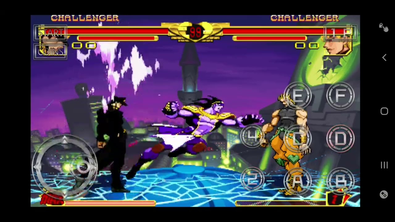 Tutorial how to do a long tandem combo (Jjba Hftf) - YouTube