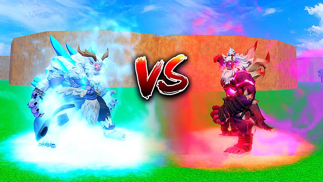 Fiend VS Yeti no Blox Fruits! - YouTube