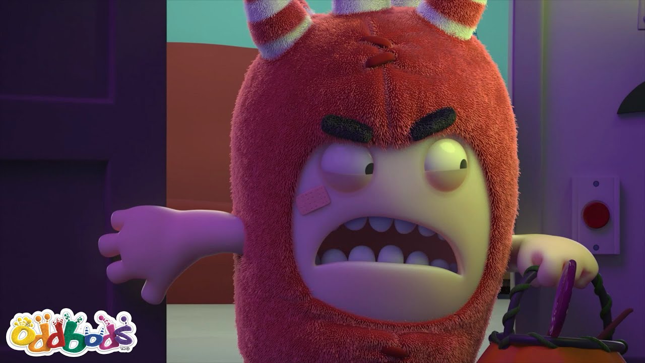 Hallowen Doorbell | Oddbods Shorts - YouTube