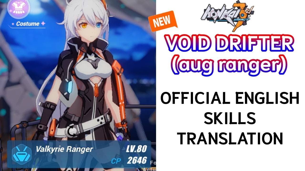 Honkai Impact 3 - Void Drifter Official English Translations - YouTube