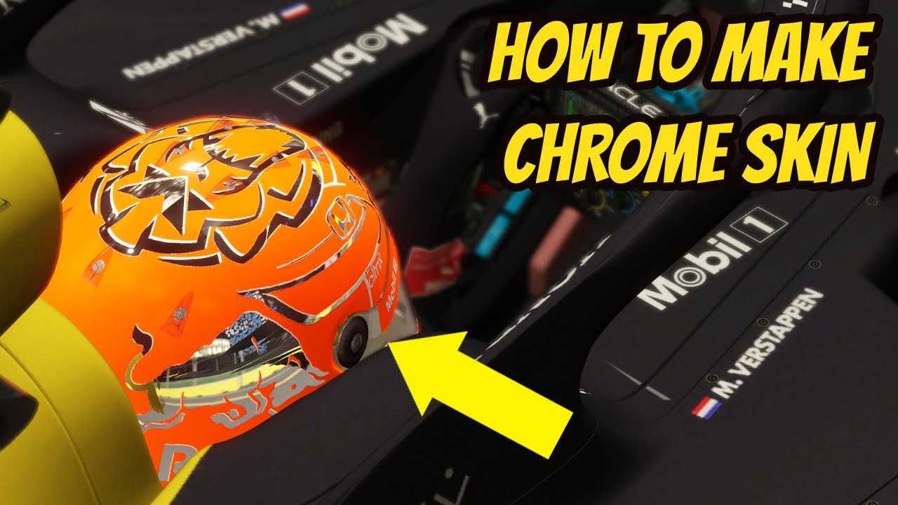 How to make chrome skins for Assetto Corsa - YouTube