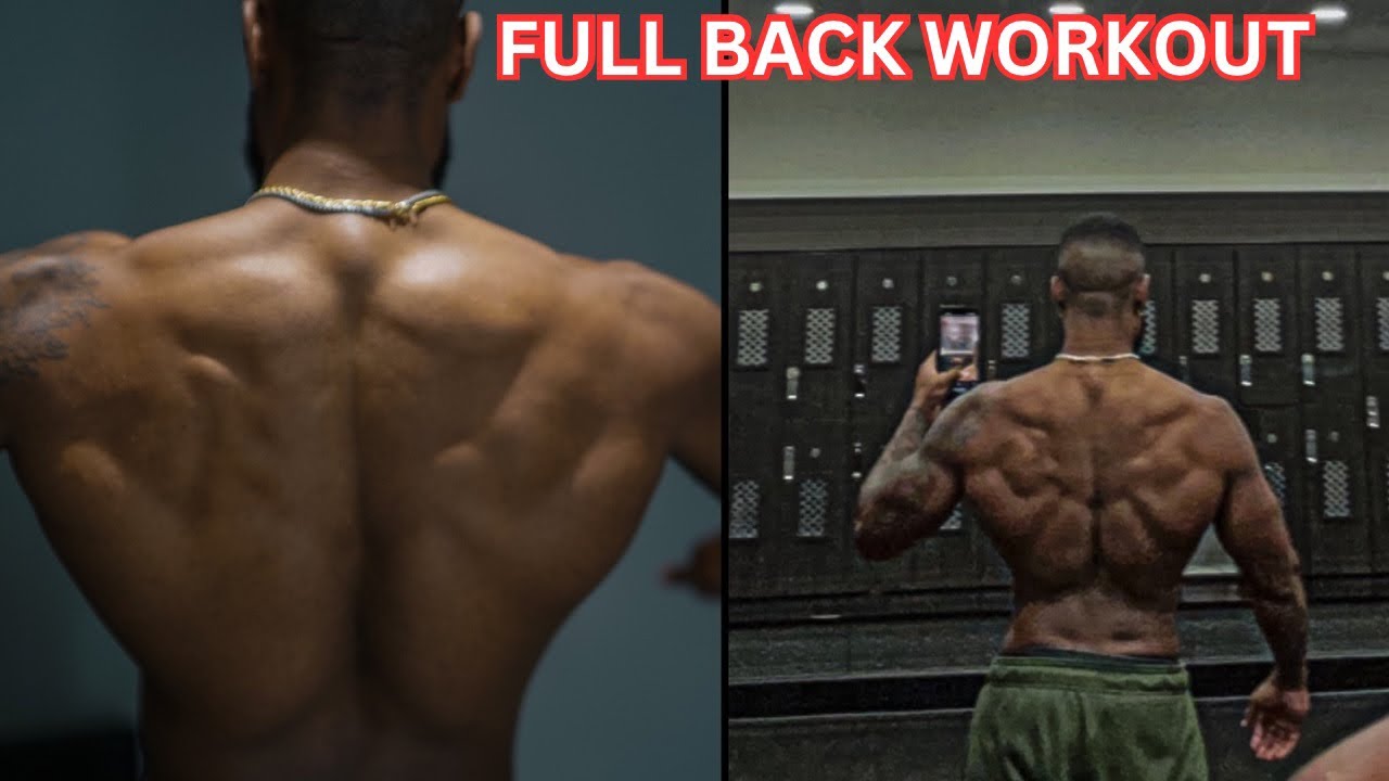 Back Routine For An Aesthetic Back - YouTube