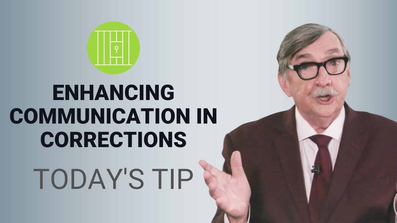 Enhancing Communication in Corrections - Today's Tip from Lexipol - YouTube
