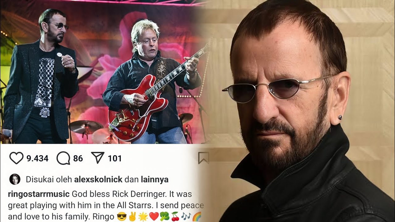 Ringo Starr Pays Final Respect to Rick Derringer Who Died at 77: "I ...