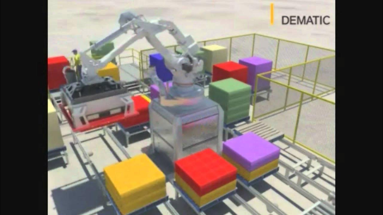 DEMATIC | Automated Layer Picking at Nestlé - YouTube