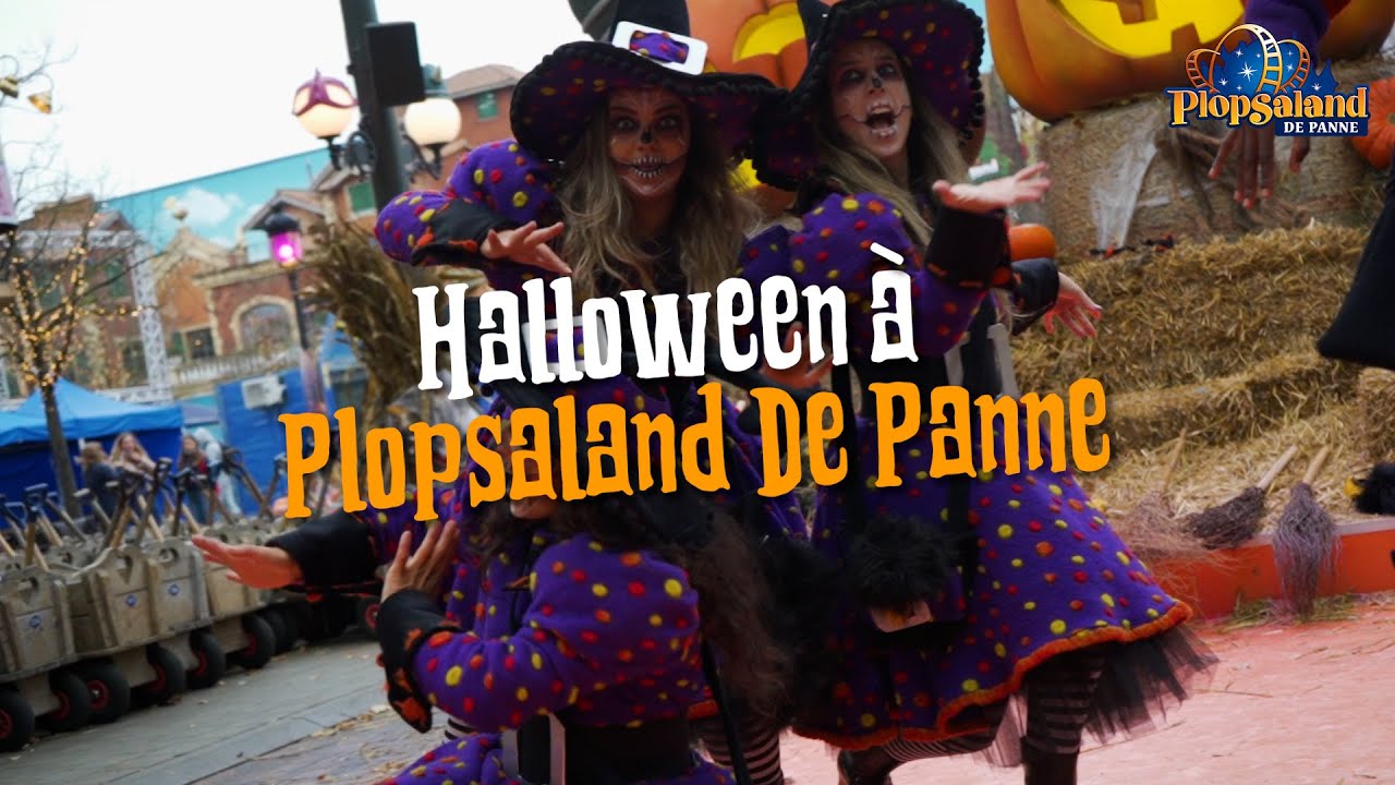 Halloween à Plopsaland De Panne ! 🎃 - YouTube