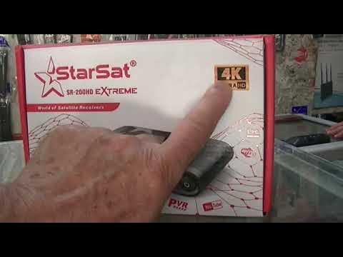PRESENTATION ET DEBALLAGE DU STARSAT SR 200 EXTREME 4K UHD - YouTube