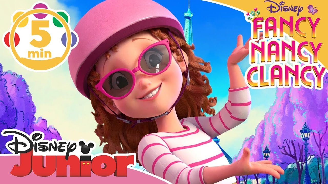 Fancy Nancy Clancy | Musik: Nancys medley 🎶- Disney Junior Danmark ...