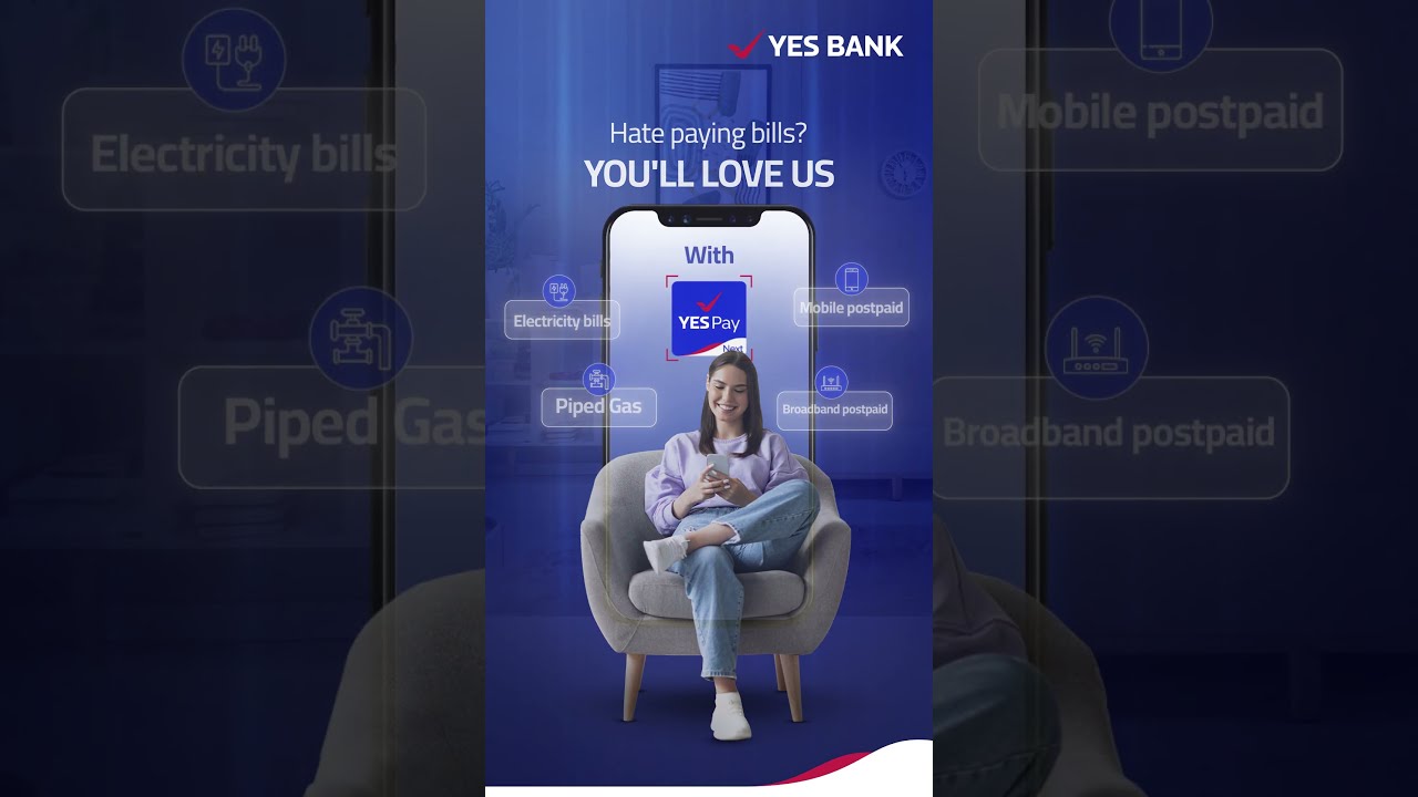 Pay all your bills through YES PAY Next App