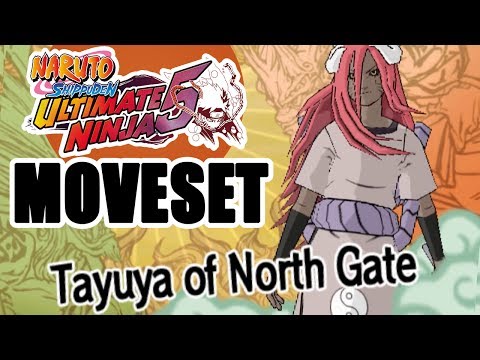 Naruto Ultimate Ninja 5 (PS2) - Tayuya Moveset