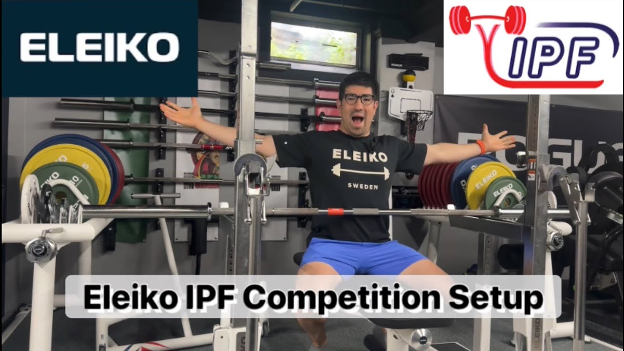 $25,000 Eleiko IPF Competition Setup - Combo Rack, Platform, Plate ...