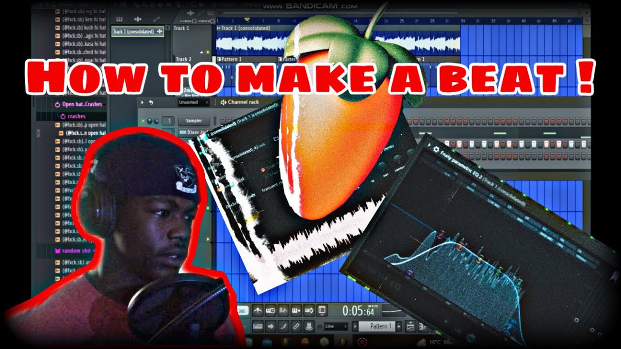 HOW TO MAKE A BEAT ON FL STUDIO 21 - YouTube