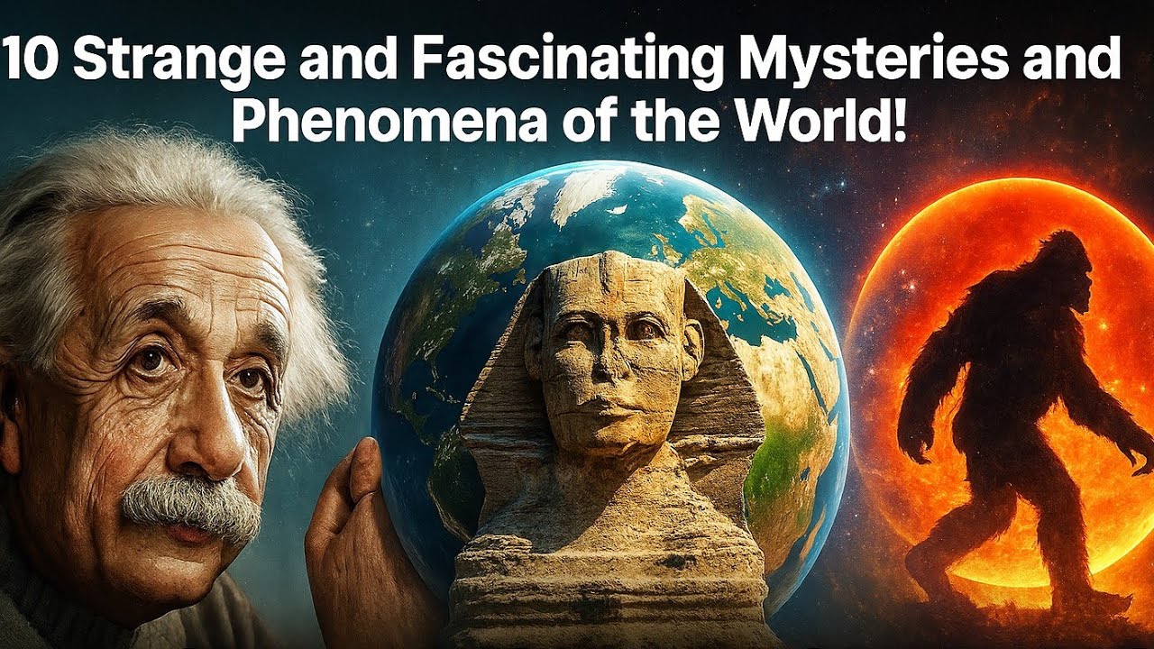 10 Strange and Fascinating Mysteries and Phenomena of the World! - YouTube