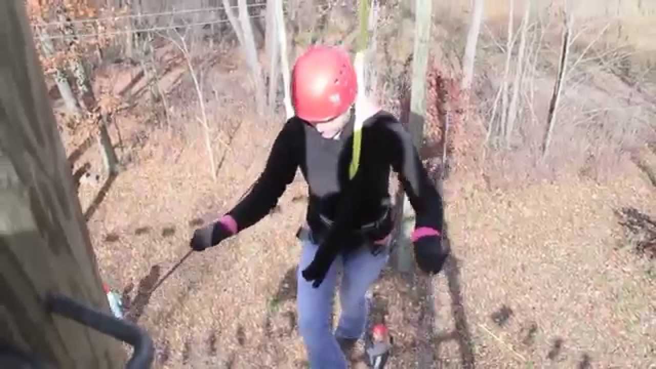 Wildwood Ranch High Ropes Course - YouTube