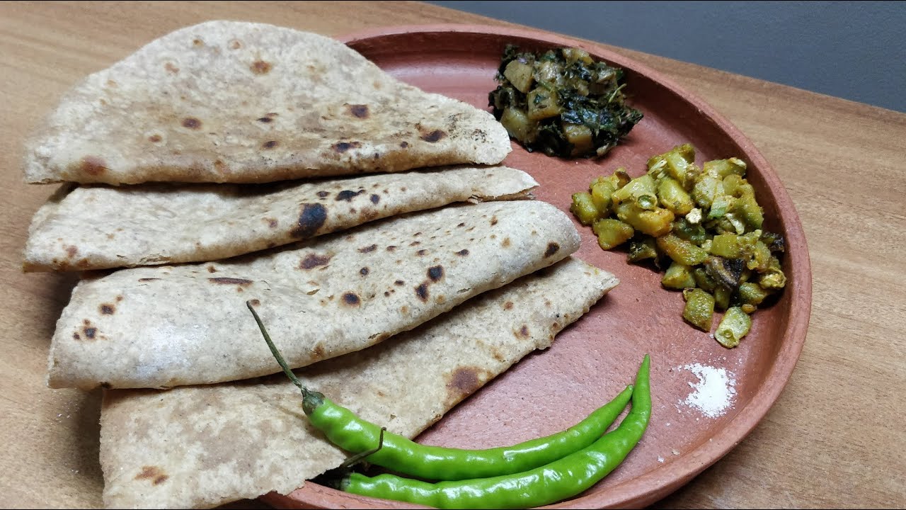 Easy method to prepare Jowar (Sorghum) Roti | ज्वार रोटी | జొన్న రొట్టె ...