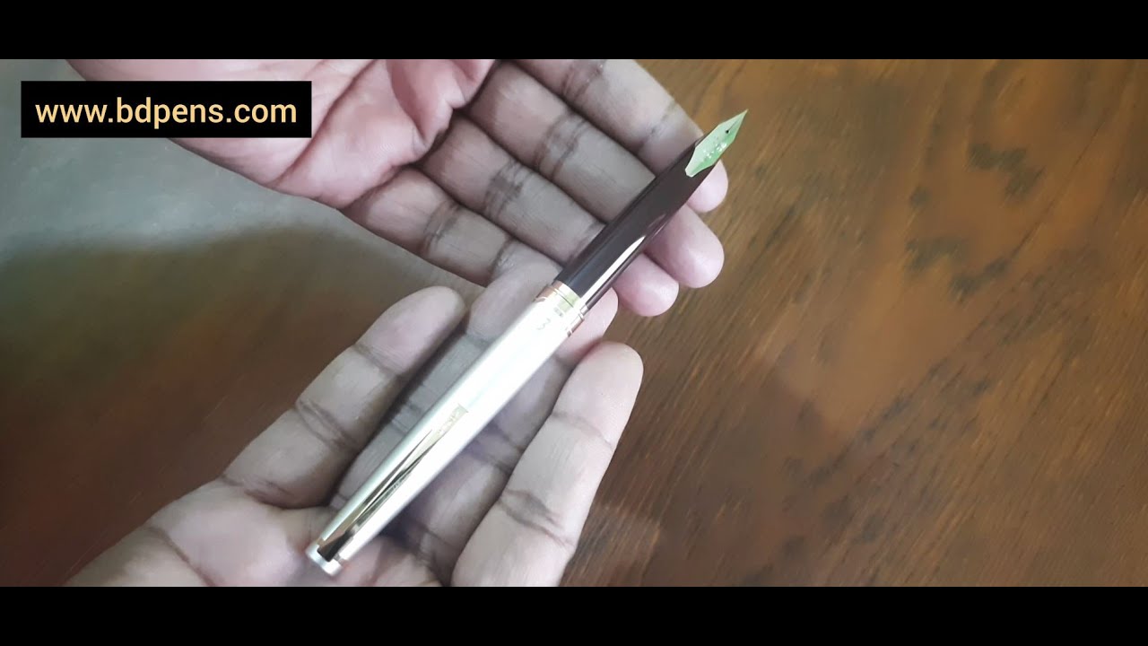 Pilot E95s Fountain Pen - Burgundy - Ivory - Unboxing - BD Pens - YouTube