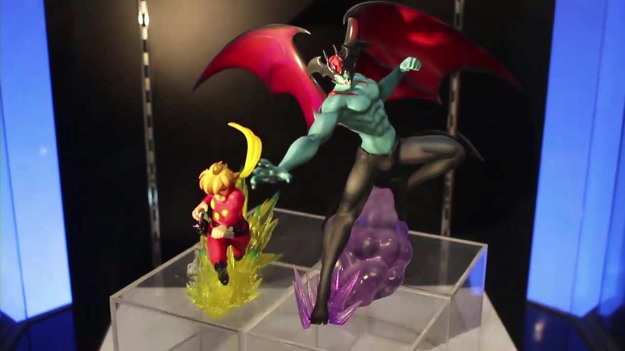 FiguartsZERO Cyborg 009 vs Devilman display - YouTube