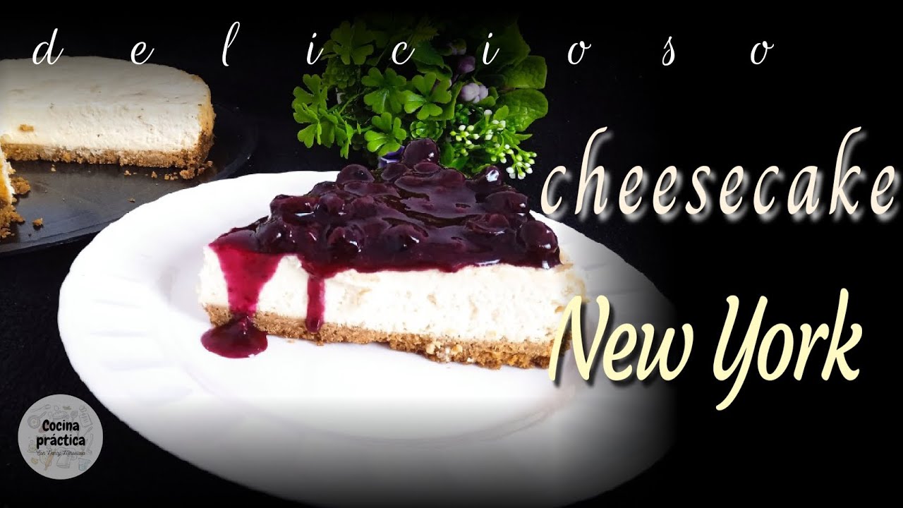 CHEESECAKE New York | cocina práctica con Nancy Miroslava - YouTube