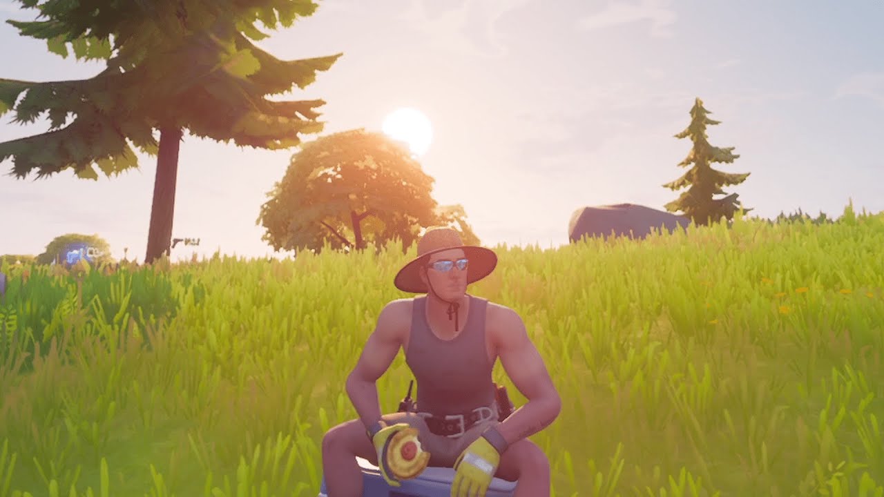 Lunch Break Emote Showcase In Fortnite - YouTube