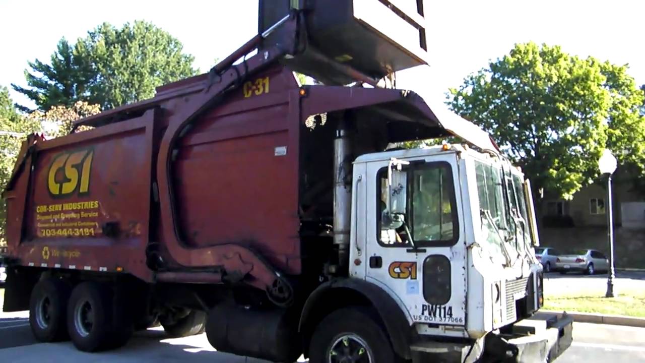 CSI Disposal truck C-31 - YouTube