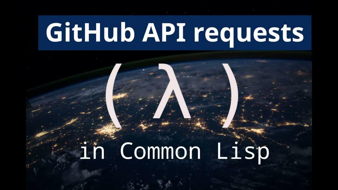 Lisp tutorial: how to call a REST API in Common Lisp: HTTP requests, JSON parsing, up to a CLI ...