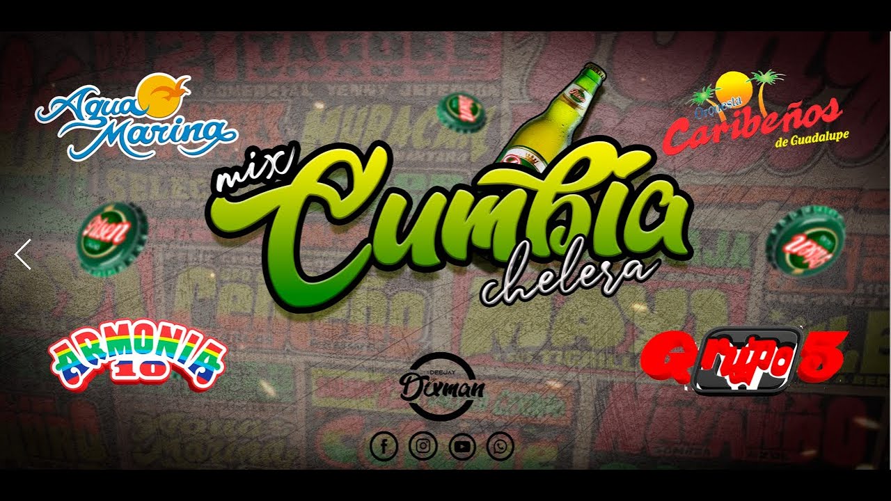 MIX CUMBIA VARIADA CORTA VENAS Vol.2🍻🔥( AGUA MARINA, ARMONIA 10 ...