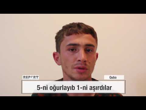 Qubada oğurladığı avtomobillə qəzaya düşən dəstə üzvləri tutulublar
