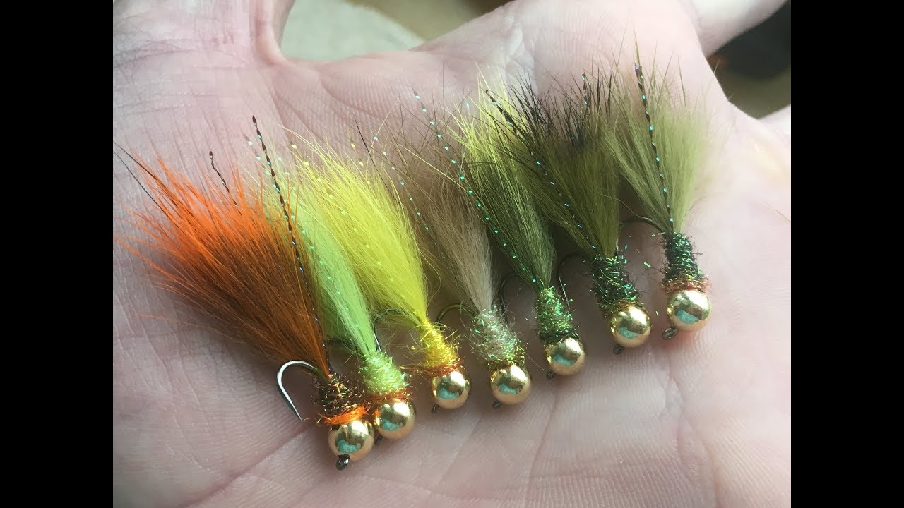 Fly Tying - Simple Micro Minnow Jig Fl by Stream-Fly - YouTube
