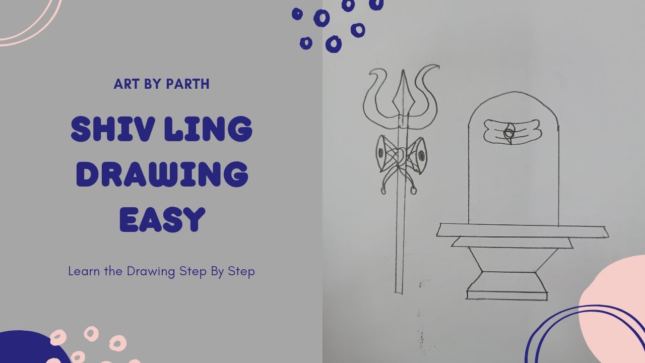 Shiv Ling Drawing Easy | Maha Shivratri Drawing from @artbyparth88 #art ...
