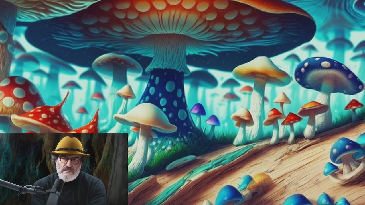 Captivating psychedelic mushroom visuals ft. Paul Stamets - YouTube