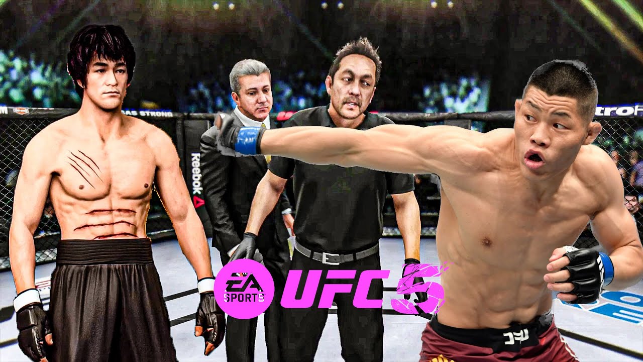 Bruce Lee vs Li Jingliang - EA Sports UFC 5 - Epic Fight 🔥🐲 - YouTube