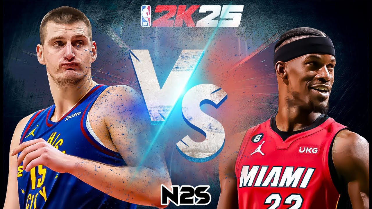 Nikola JOKIC vs Jimmy BUTLER - Nuggets vs HEAT - NBA 2K25 - YouTube