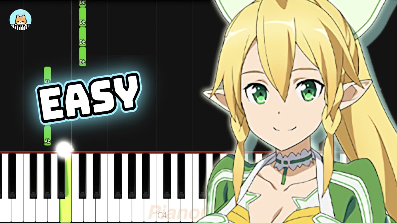 Sword Art Online OP 2 - "INNOCENCE" - EASY Piano Tutorial & Sheet Music ...