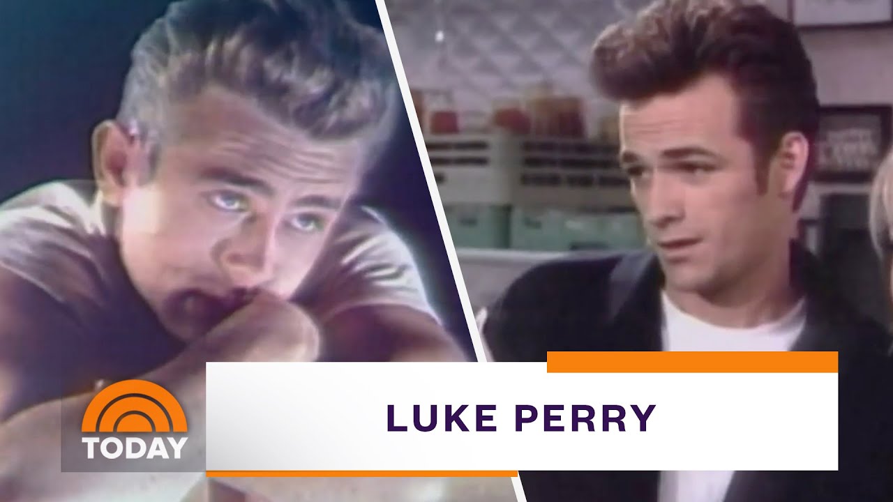 Luke Perry Talks James Dean Comparison In 1992 Interview | TODAY - YouTube