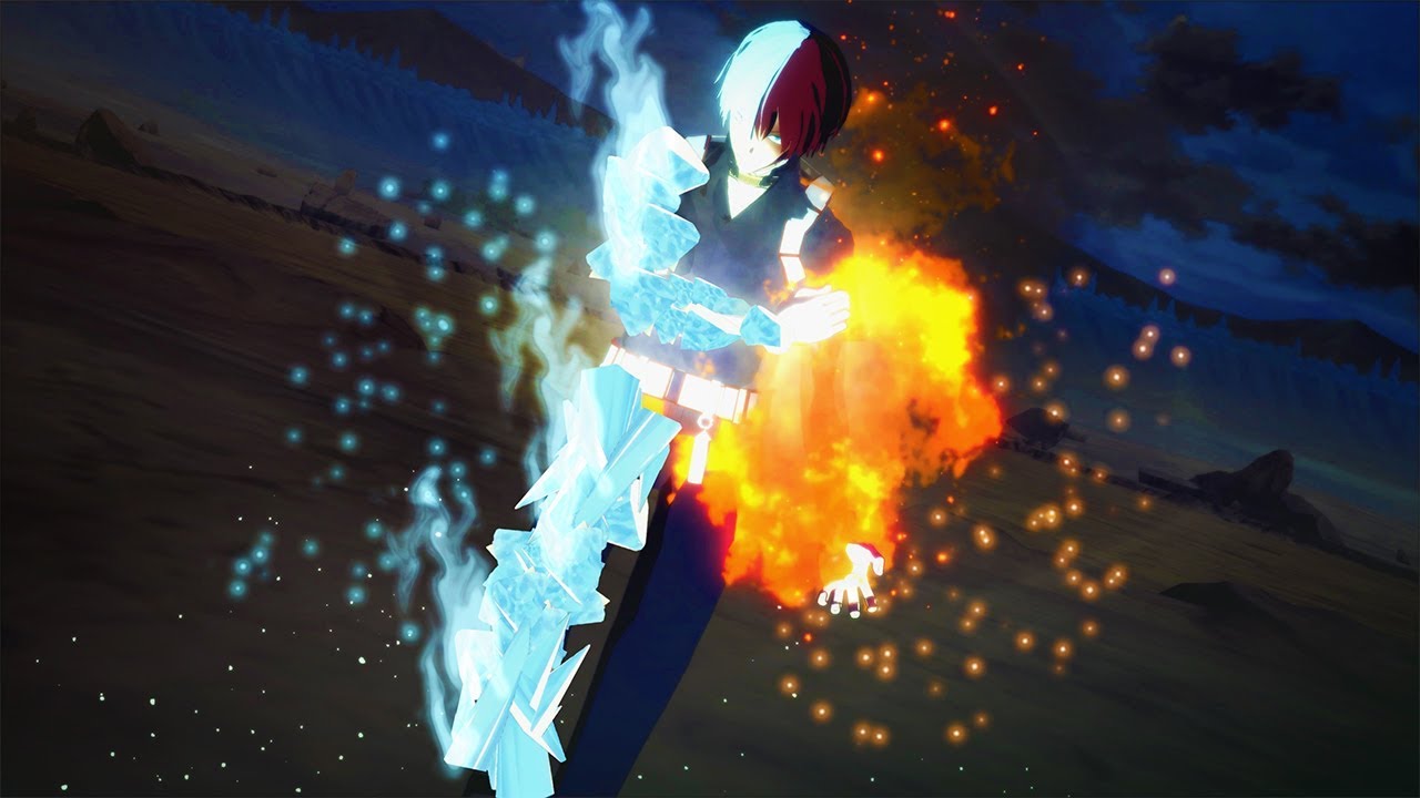 Shoto Todoroki Half-Cold Half-Hot Moveset Mod | Naruto Ultimate Ninja ...